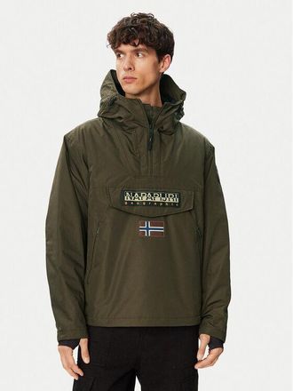 Napapijri Anorak Rainforest Next NP0A4IB9 Braun Regular Fit