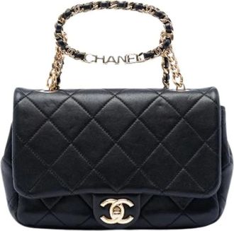 Chanel Pre-owned Vintage Quilted Crossbody - Femme - Pre-owned - Noir - Taille: ONE Size