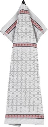 Öjbro Vantfabrik Geschirrtuch Küchentuch 35x50 cm Bio-Baumwolle Geschirrhandtuch Küchenhandtuch Gästehandtuch Folklore Ekshärad Kalk