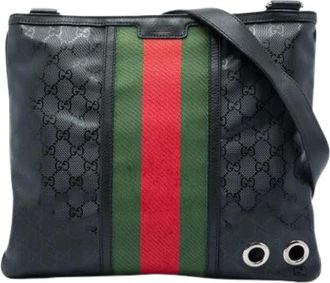Gucci Sac bandouli&egrave;re en toile Pre-owned - Femme - Pre-owned - Multicolore - Taille: ONE Size