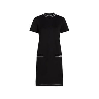 Karl Lagerfeld Robe col rond courte