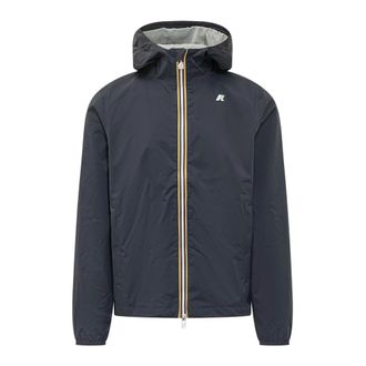K-Way Jack Stretch Nylon Jersey - - Jackets - Herren - Blau - S