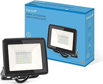 Garza Basic 30W LED Strahler Au&szlig;en, 2700 Lumen, 6500K Kaltlicht, IP65, klein und leicht, 120&deg; Winkel, Wand- oder Deckenmontage, regen- und staubbest&auml;ndig, 3