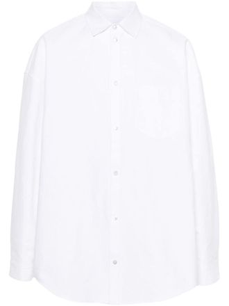 Balenciaga Hemd aus Baumwolle - Weiß