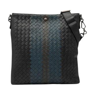 Bottega Veneta Pre-owned Stilvolle Leder Umh&auml;ngetasche - - Pre-owned - Damen - Schwarzk - ONE SIZE