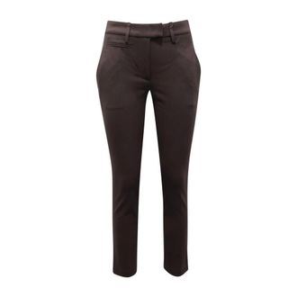 Dondup Gr&uuml;ne Wollmischung Hose - - Trousers - Damen - Gr&uuml;n - W31