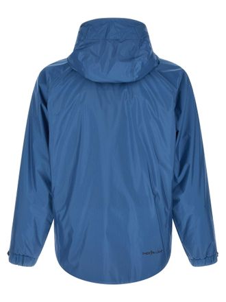 Moncler Mens Blue Polyamide Shell Jacket Clothing