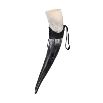 Soimiss Trinkbecher Horn Aus Ochsenhorn Gro&szlig;es Fassungsverm&ouml;gen F&uuml;r Bier Wein Und Met Retro Vikingerhorn-design F&uuml;r Themenpartys Und Gesellschaftliche Anl&auml;sse