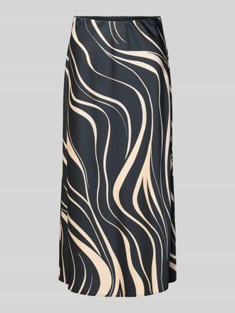 s.Oliver Black Label Regular Fit Midi-Rock aus Viskose-Mix