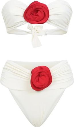 La Reveche Femme, Maillots de bain, Beige, Taille: 38 FR Derya Bikini