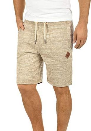 Solid SDAris Homme SweatShorts Pantalon Court Pantalon de Jogging Cordon de Serrage Poches Italiennes Mélange de Coton Regular Fit, Taille:L, Couleur:Dune (