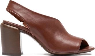 Officine Creative Felicia 005 Peeptoe-Sandalen - Braun