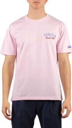 Saint Barth Homme, Tops, Rose, Taille: XL T-Shirt