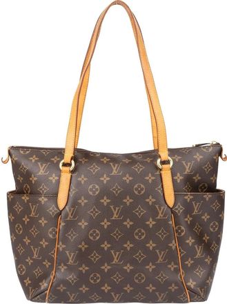 Louis Vuitton Crossbody Bags - Louis Vuitton Canvas Monogram Totally Handbag - Gr. unisize - in Braun - für Damen