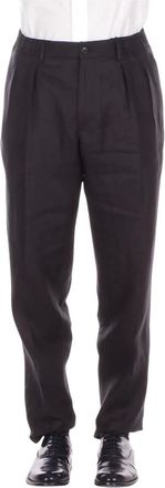Tagliatore Homme, Pantalons, Noir, Taille: XL Tagliatore Pantalons Black