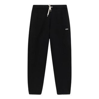 Autry Embroidered Logo Sweatpants - - Trousers - Damen - Schwarzk - M