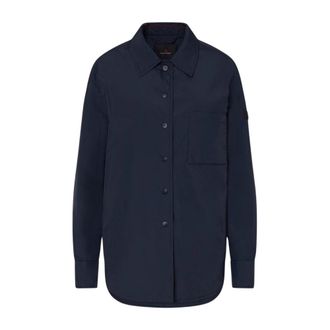 Peuterey Zelia Overshirt - - Blouses & Shirts - Damen - Blau - 3XL