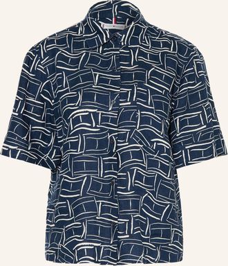 Tommy Hilfiger Hemdbluse Aus Leinen blau