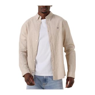 Tommy Jeans Herren, Shirts, Beige, SGr&ouml;&szlig;e