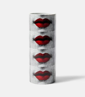 Fornasetti Vase Bocche Small aus Porzellan