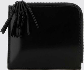 Comme Des Gar&ccedil;ons Lackleder-Portemonnaie mit Quasten und Rei&szlig;verschluss