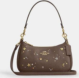 Coach Teri Schultertasche Mit Nieten