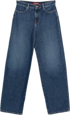Max Mara Femme, Jeans, Bleu, Taille: 36 FR Wide Jeans