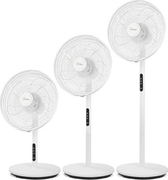 Ardes AR5PR4003 Multifunktions-Ventilator Huracan 3 in 1 - Stand- und Tischventilator mit 5 Flügeln - Oszillierend, Neigungswinkel verstellbar - Fernbedienu