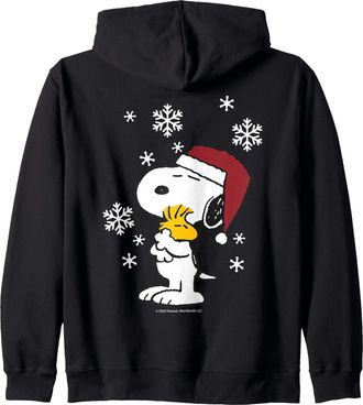 Peanuts Snoopy Woodstock Christmas Love Weihnachten Kapuzenjacke