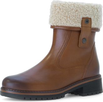 Gabor Damen Chelsea Boots, Frauen Stiefeletten,halbstiefel,Kurzstiefel,uebergangsschuhe,uebergangsstiefel,flach,Camel/EF (Webl.),38.5 EU / 5.5 UK