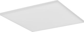 Osram Planon Frameless rahmenlose Panelleuchte in Wei&szlig; mit fortschrittlicher LED-Technik, 40 W, quadratische Form (600 x 600 mm), warmwei&szlig;e Lichtfarbe bei 3