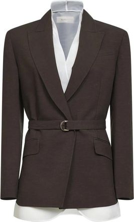 Blanca Vita Femme, Vestes, Brun, Taille: 34 FR Goody Belted Blazer