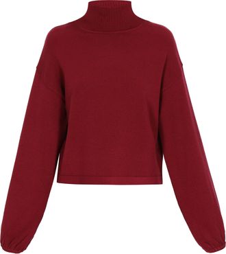 Dreimaster Dreimaster Pullover Frauen Burgund
