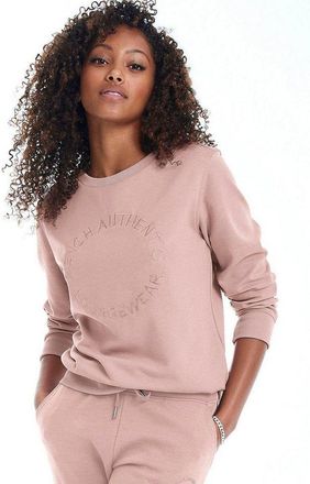 Bench Sweatshirt mit runder Logostickerei, Loungwear