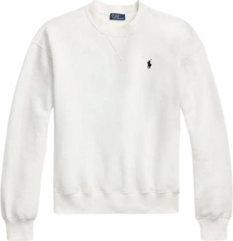 Ralph Lauren Femme, Sweatshirts et sweats à capuche, Blanc, Taille: 40 FR Ralph Lauren Sweaters White