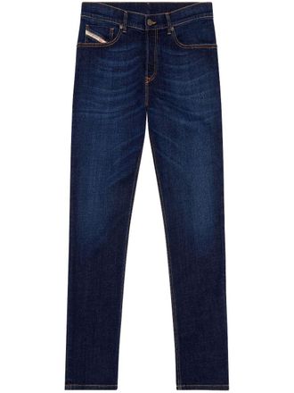 Diesel jean droit 2023 D-Finitive à taille basse - Bleu