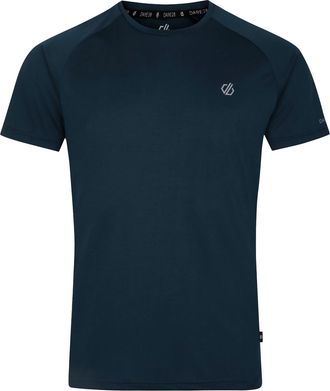 Dare 2B Dare2b Herren Shirt Kurzarmshirt Oberteil T-Shirt Accelerate Tee, Farbe:Dunkelblau, Artikel:-ZV7 Moonlight Denim, Größe:2XL