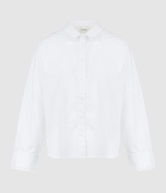 Closed Blouse Embroidered White
