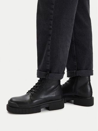 A|X Armani Exchange Schn&uuml;rschuhe XDN031 XV875 00002 Schwarz