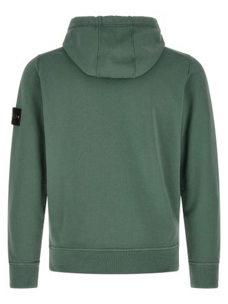 Stone Island Organic Cotton Hoodie - Green