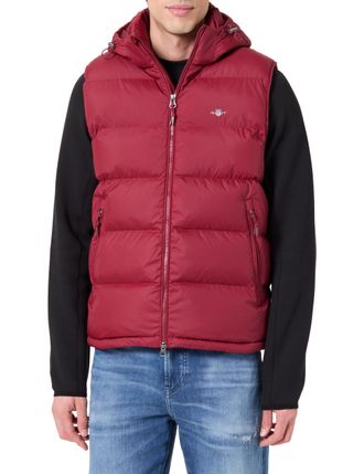 GANT Herren Active Cloud Vest Jacke, PLUMPED RED, XL