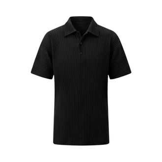 Issey Miyake Homme, Tops, Noir, Taille: M Polo