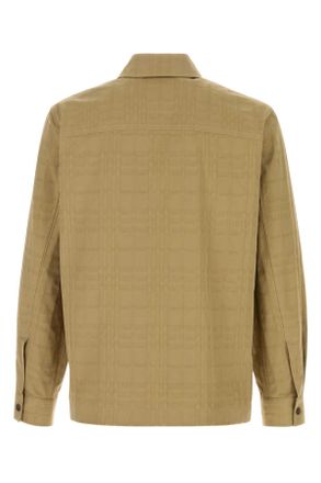 Burberry 8121988 C4776 Sandstormbeigechk Exterior: Cotton Camicie Shirt