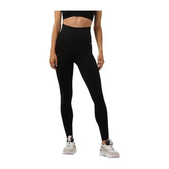 Deblon Sports Klassische Leggings mit hohem Bund - - Trousers - Damen - Schwarzk - XS