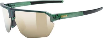 Uvex vectiv set - Sportbrille f&uuml;r Damen und Herren - 100% UVA-, B, C Schutz - beschlagfrei - olive transparent - one size