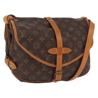 Louis Vuitton Pre-owned Vintage Canvas Cross Body Bag - - Pre-owned - Damen - Braun - ONE SIZE