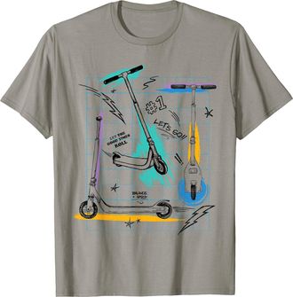 Trendy Apparel Scooter Lets Go!! Let The Good Times Roll T-Shirt