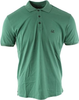 C.P. Company C.p. Company, Homme, Tops, Vert, Taille: S Polo Merceris&eacute;