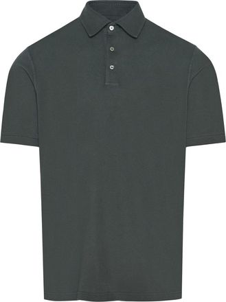 Fedeli Homme, Tops, Vert, Taille: XL North Cotton Piquet Polo