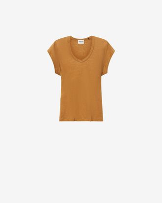 Isabel Marant Tee Shirt Zankou - Femme - Dor&eacute; - Taillexs - Marant &Eacute;toile